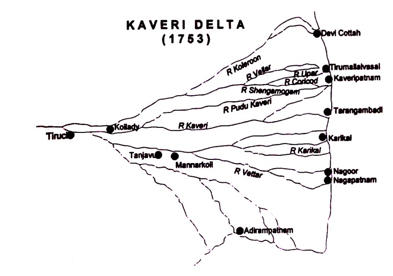 When Kaveri/Cauvery was flowing through Chennai and Pondicherry ...