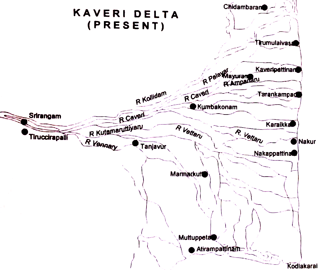 When Kaveri/Cauvery was flowing through Chennai and Pondicherry ...