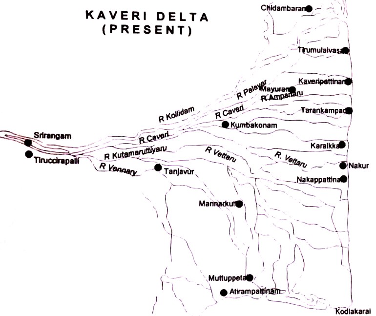 When Kaveri/Cauvery was flowing through Chennai and Pondicherry ...